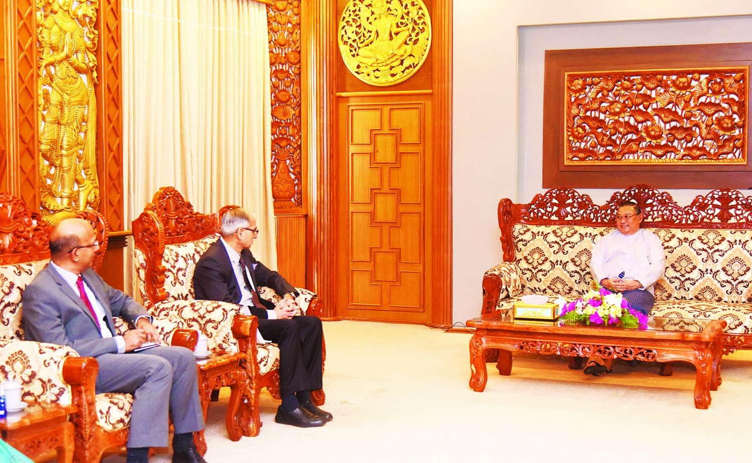 မြန်မာ အိန္ဒိယ နှစ်နိုင်ငံကြား ကဏ္ဍစုံပူးပေါင်းဆောင်ရွက်မှုမြှင့်တင်ရေး ဆွေးနွေး Ministry Of